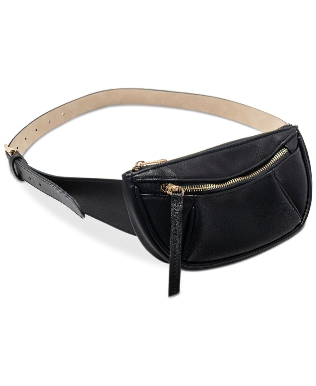 Inc International Concepts Pebbled Belt Bag, Black - Walmart.com