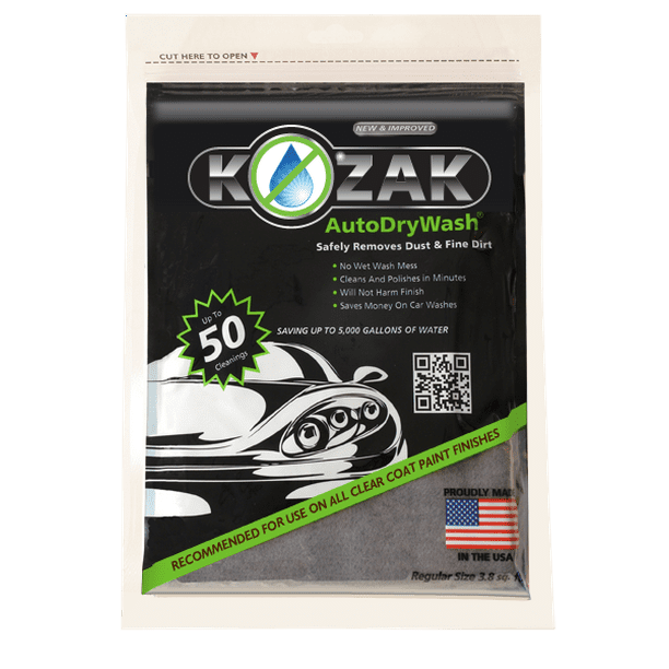 Kozak Auto Dry Wash Cloth, 3.8 sq ft - Walmart.com