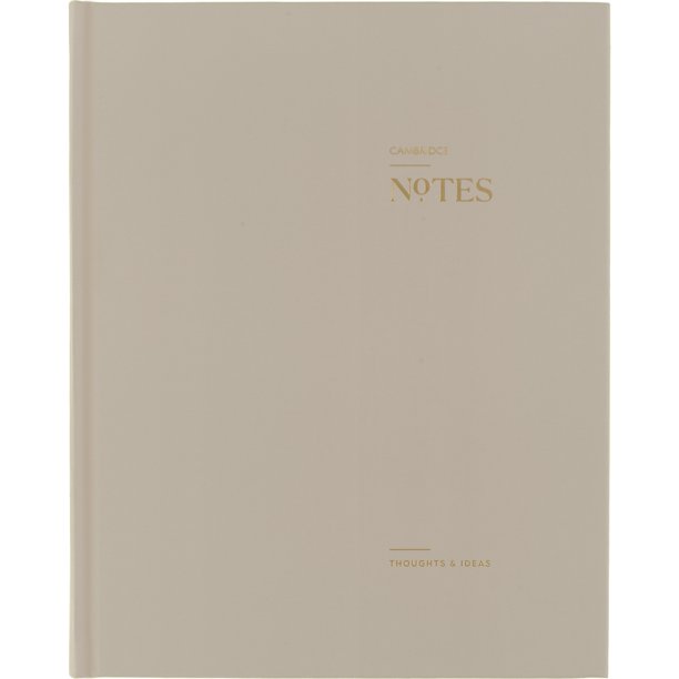 Cambridge WorkStyle Hardcover Notebook, 8” x 10 1/8”, Medium, Tan, 96 ...