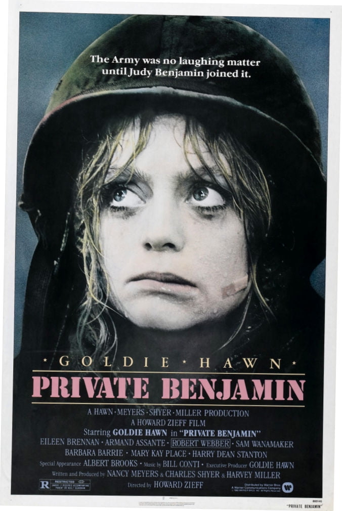 Private Benjamin Movie Poster 24x36 24x36 Unframed, Age: Adults ...