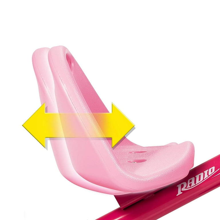 Foldable Tricycle Pink Radio