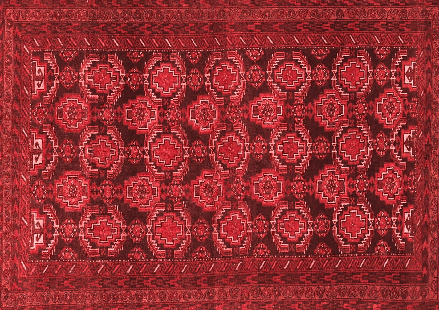 Ahgly Company Indoor Rectangle Persian Red Traditional Area Rugs, 7' x ...