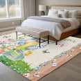 5x8 Area Rugs for Living Room, Easter Non Slip Area Rugs for Kitchen ...