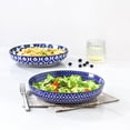 34 OZ, Large Salad Bowls 8.6 Inch Dinner Bowls for Kitchen, Wide ...