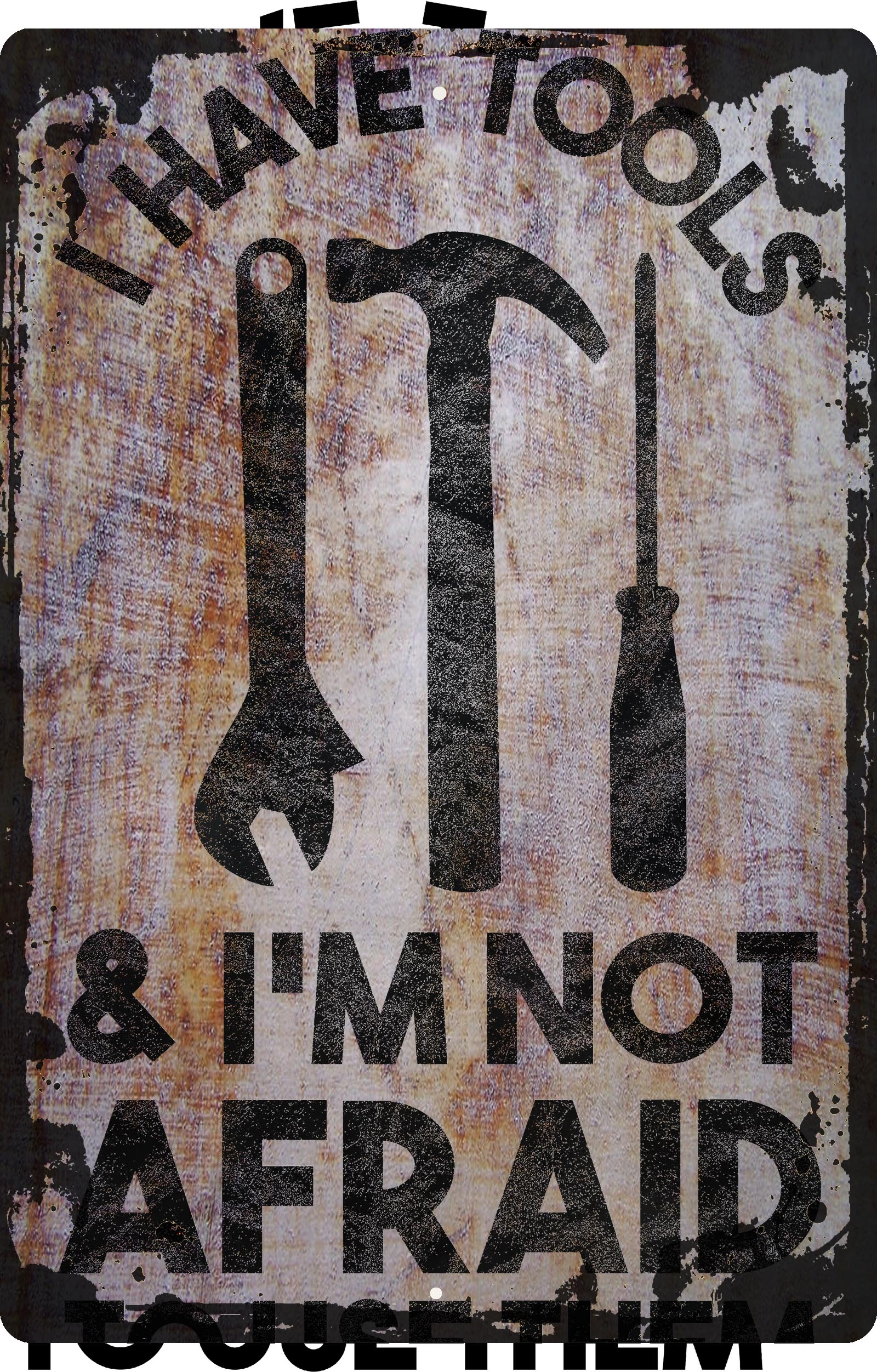 Wall Hangings Handyman Tool Sign Gift for Him Custom Metal Sign For ...