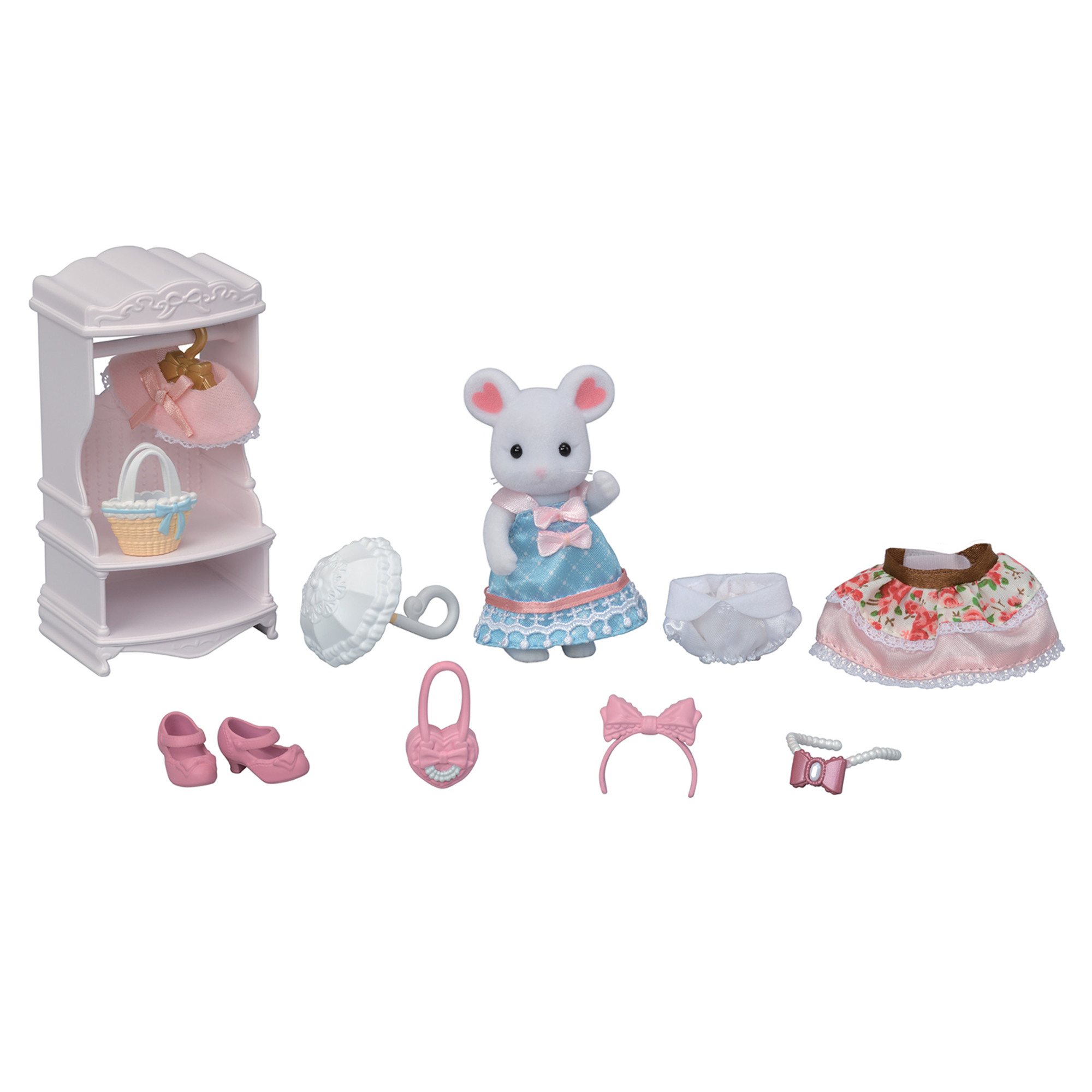Calico Critters Fashion Playset Sugar Sweet Collection, Dollhouse ...