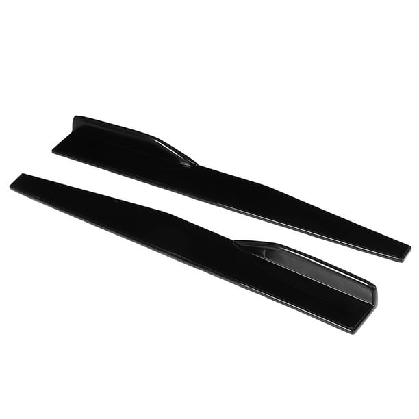 Side Rocker Splitters, 74.5cm/29.3in Wear Resistance Glossy Black Side ...