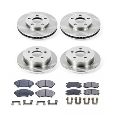 Ultimate Brakes Front and Rear Semi-Metallic Brake Pad and Rotor Kit ...