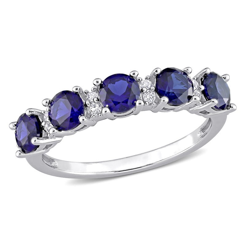 Click here for Gem And Harmony 1.62 Carat (Ctw) Lab-Created Blue... prices