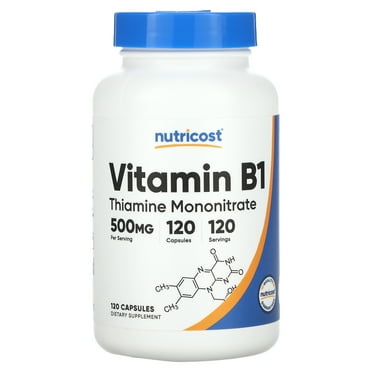 Nutricost Niacin (Vitamin B3) 500mg, 240 Capsules - Gluten Free and Non-GMO Supplement - Walmart.com