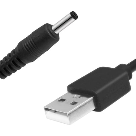 HUACAM HC06 3 Pack 3 feet USB to 3.5mm Barrel Jack 5V DC Cable Plug ...