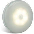 Sensor Brite Pack of 2 Battery Operated LED Puck Night Light - Walmart.com