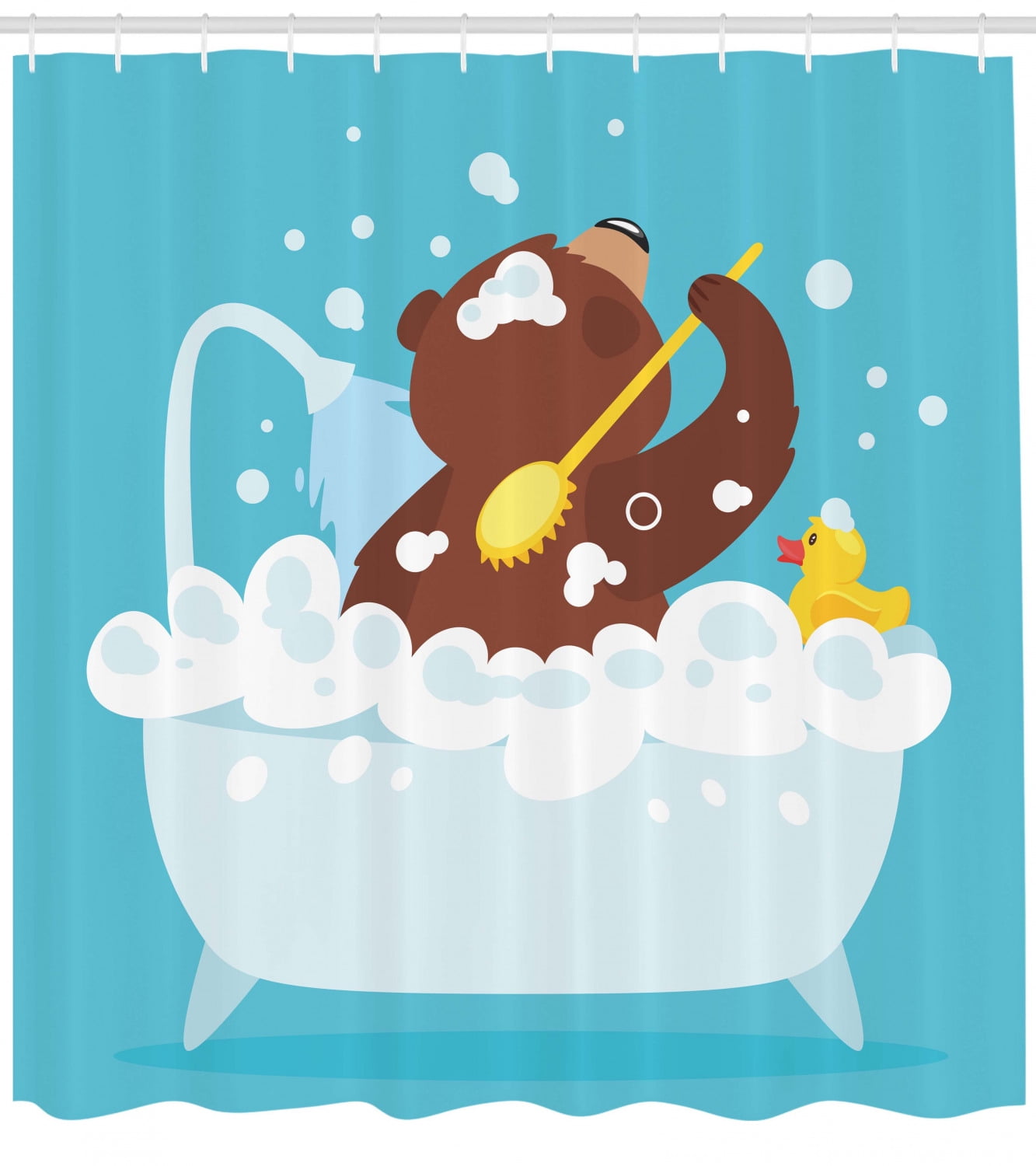Cartoon Taking A Shower