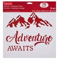 Camping & Travel Stencils by Craft Smart®, 12" x 12" - 76 designs ...