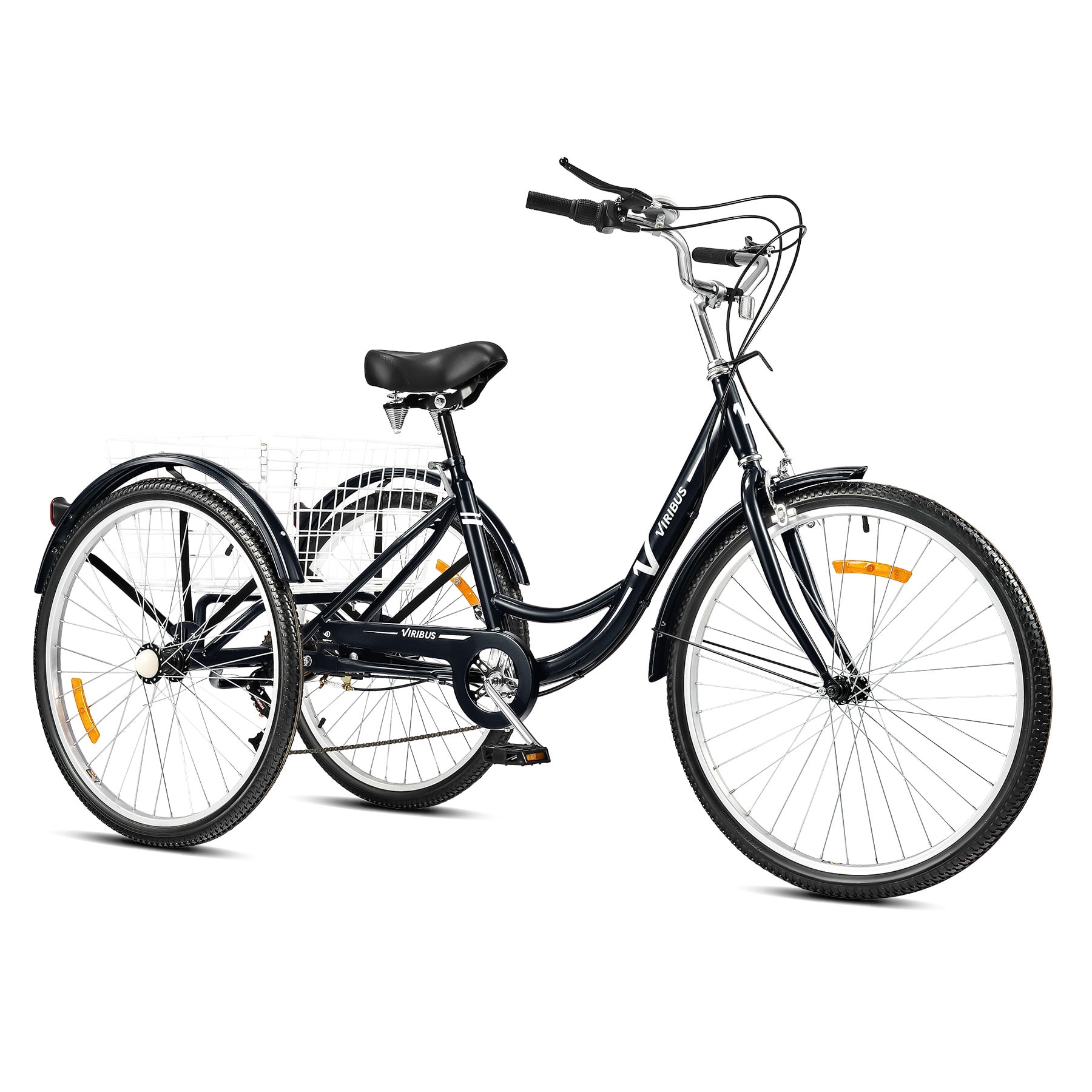 Click here for Viribus 24 Adult Tricycle 7 Speed 3 Wheel Beach Cr... prices