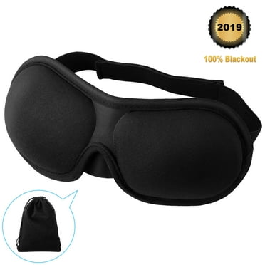 Deluxe Comfort Jet Rest Blink Safe 3D Protective Eye Sleep Mask – Light ...