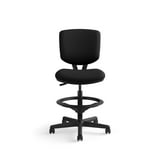HON Volt Armless Task Stool Chair with Rolling Base and Office Desk ...
