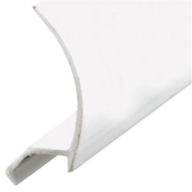 P 7851 72 in. Snap In Rigid Vinyl Glass Retainer - White, Pack Of 25 ...