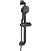 Bright Showers Stainless Steel Slide Bar Grab Rail Set, Handheld Shower ...