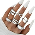 DESIGNICE 2026 New Chunky Gold Rings for Women Non Tarnish, 18K Gold ...