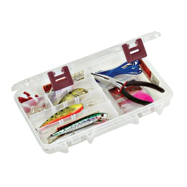 Plano ProLatch Stowaway Large Clear Organizer Tackle Box, Large, Clear ...