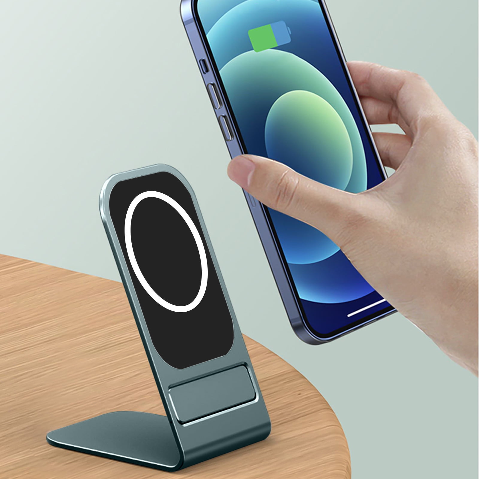 Wireless Charging Station - Compatible with Ios & Android, Wireless ...