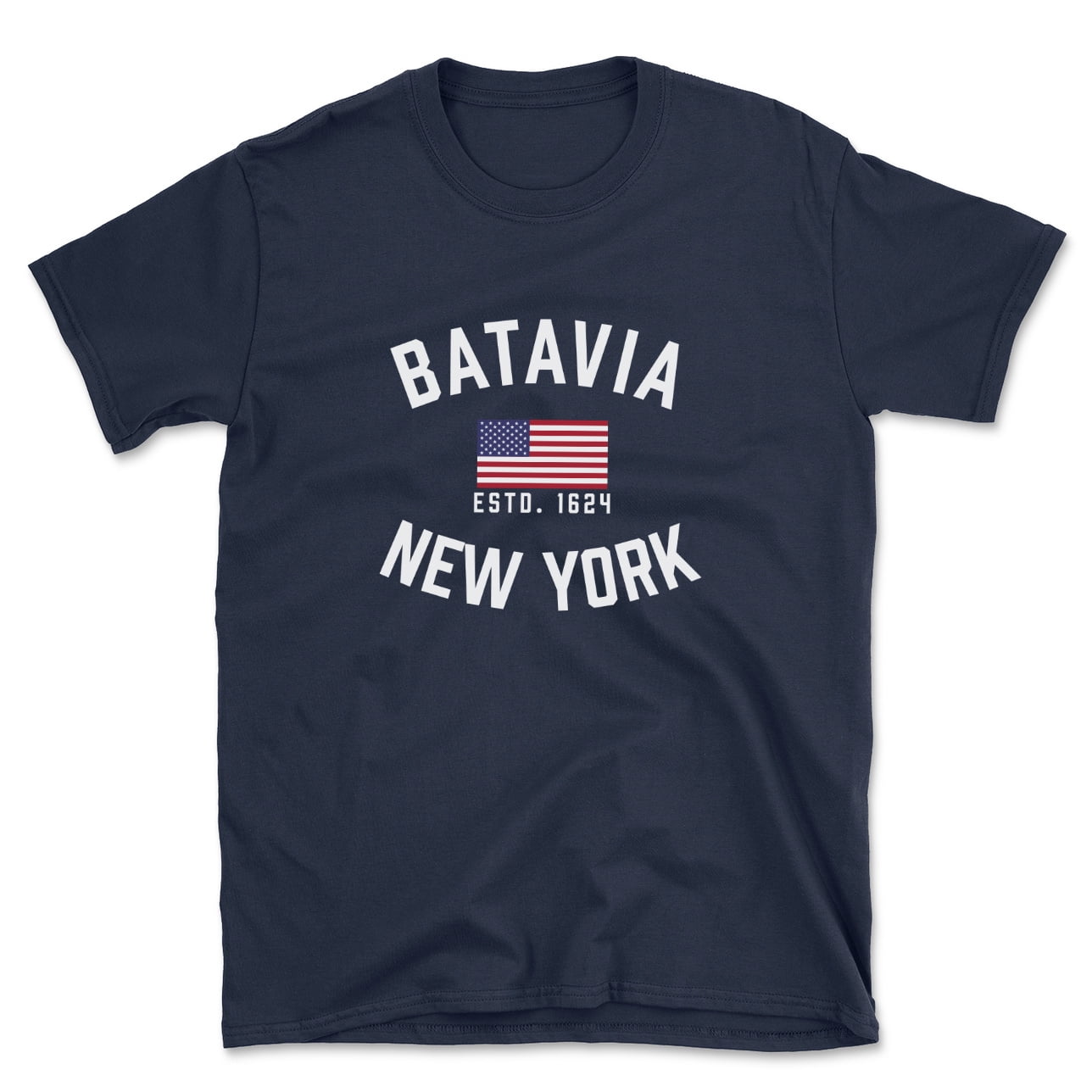 Batavia New York Patriot Men's Cotton T-Shirt - Walmart.com