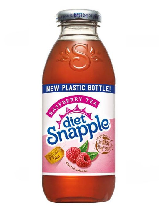 Snapple All Natural Fruit Flavored Teas and Juices, 16 oz Plastic ...