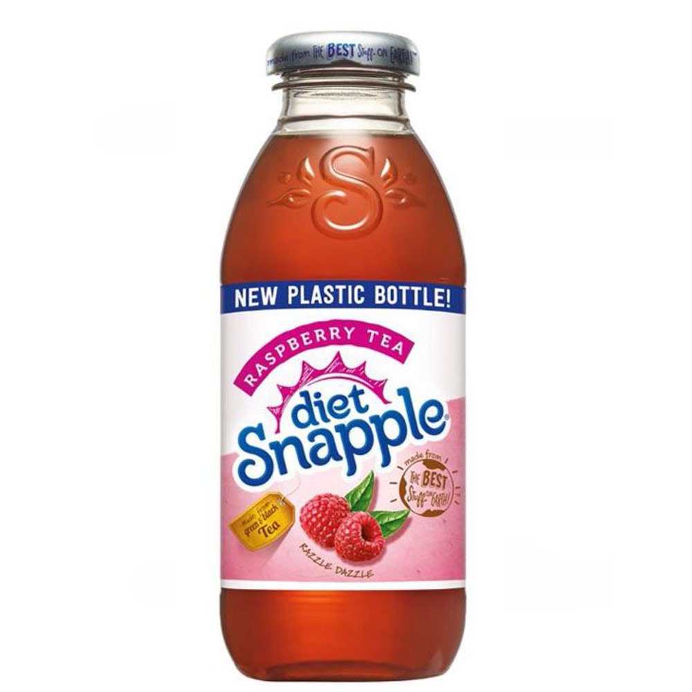 Snapple All Natural Fruit Flavored Teas and Juices, 16 oz Plastic ...