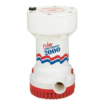 Rule 27S Automatic Bilge Pump - 1100 GPH - Walmart.com