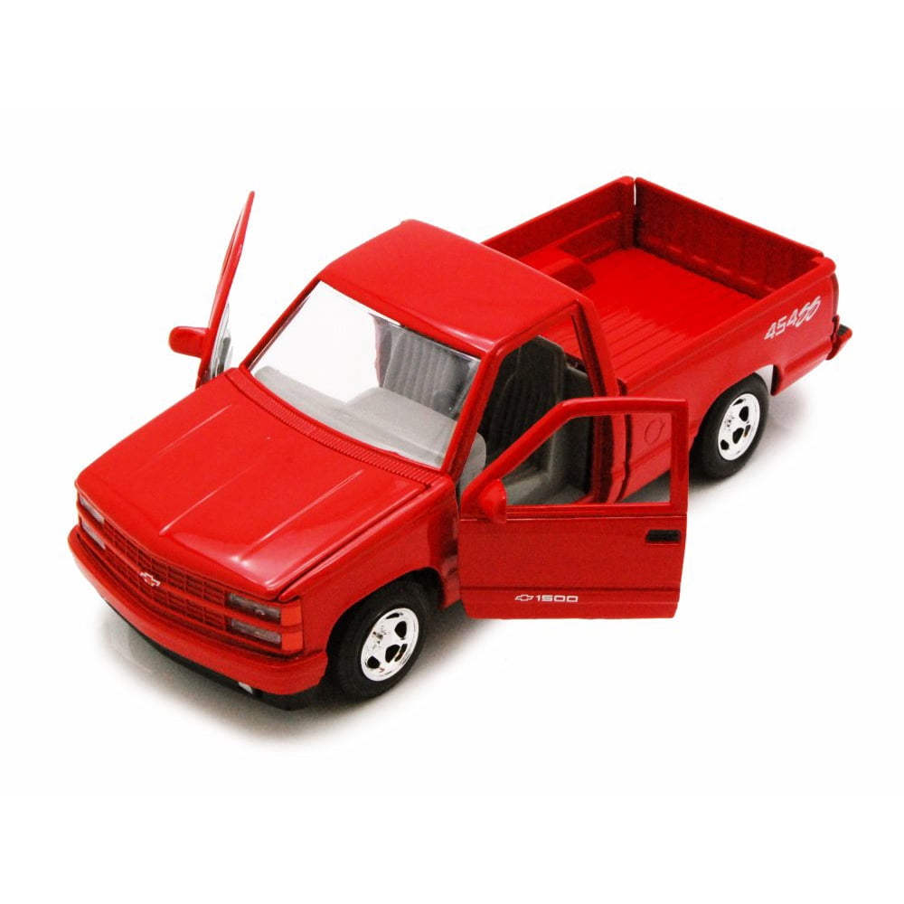 1992 Chevy 454SS Pick Up truck, Red - Motor Max 73203AC - 1/24 Scale ...