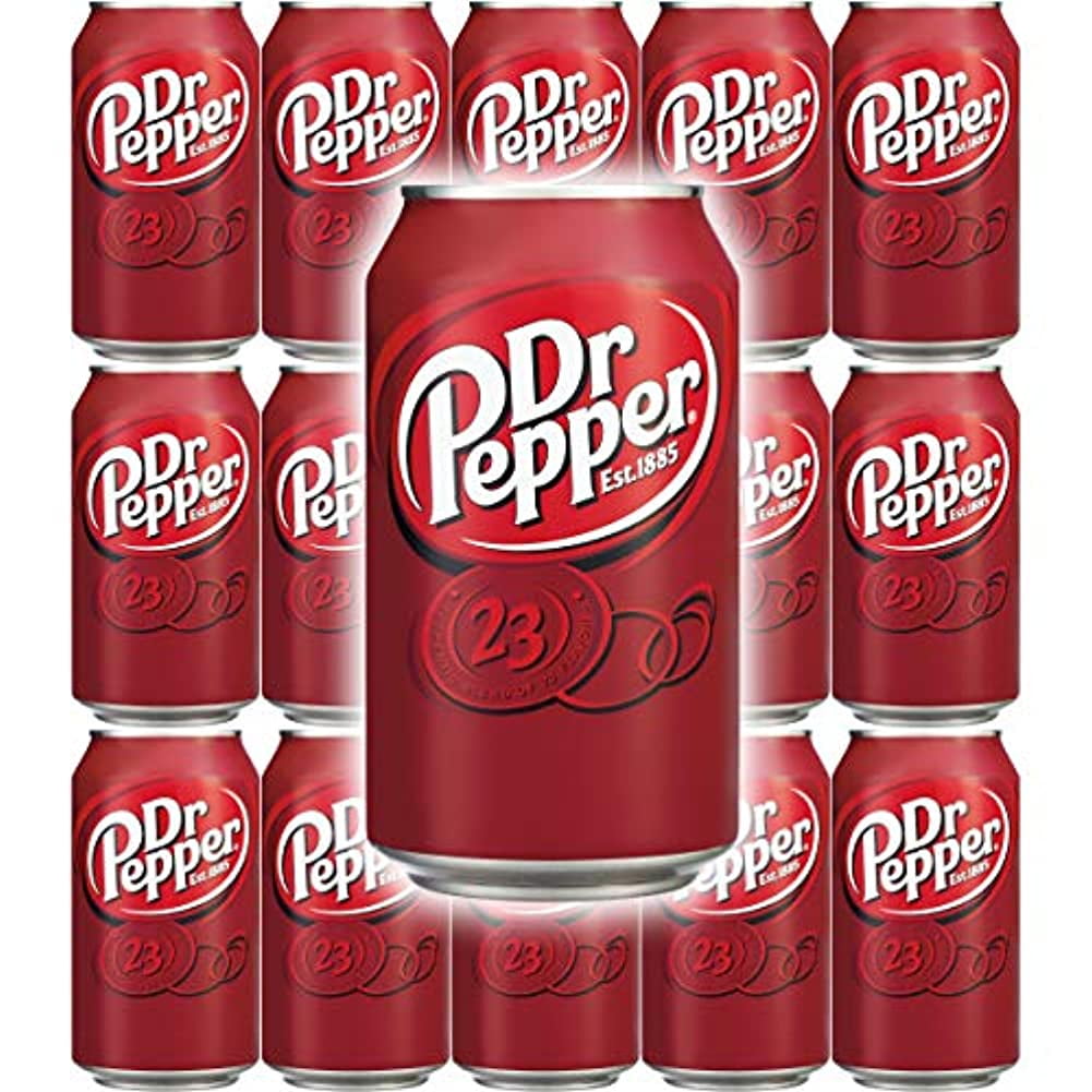 Dr Pepper Soda Cans, 12oz Can (Pack of 15, Total of 180 Oz) - Walmart.com