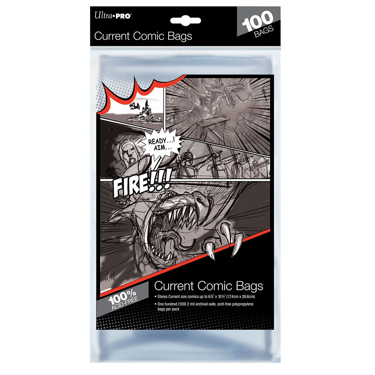 Click here for Ultra Pro Current Size Comic Bags (100ct) As Shown prices