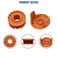 Trimmer Line Spool, 10FT 6-Pack Replacement for WORX WA0010 String ...