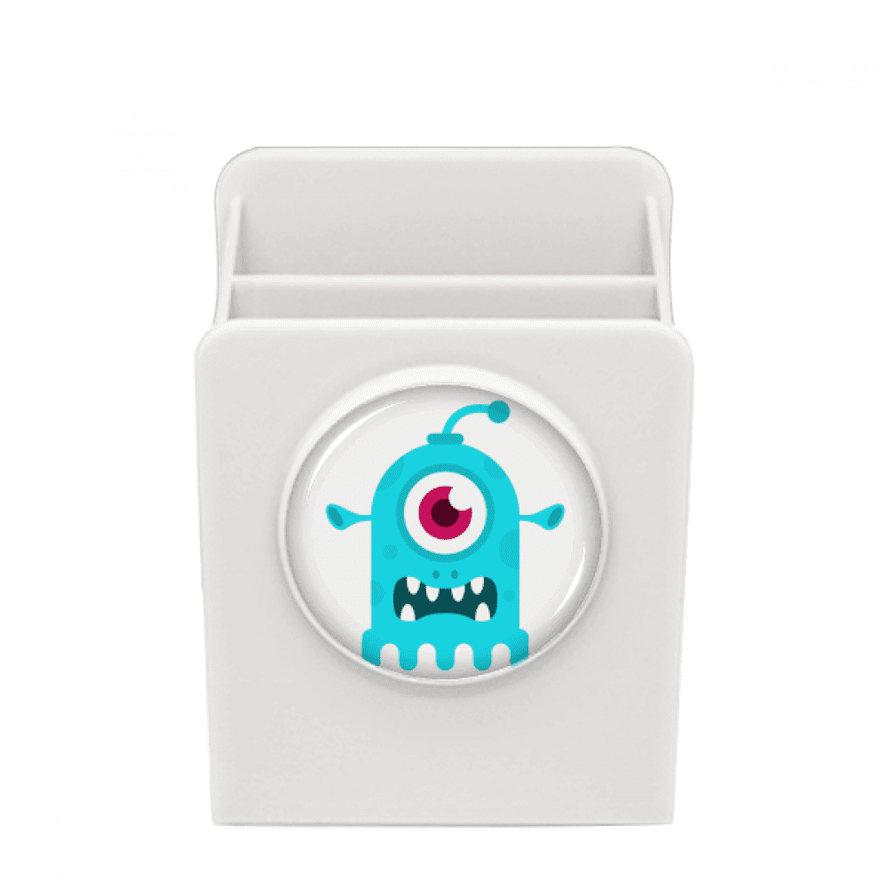 Universe And Alien Blue Cyclops Alien Desk Pencil Holder Cup Pen ...