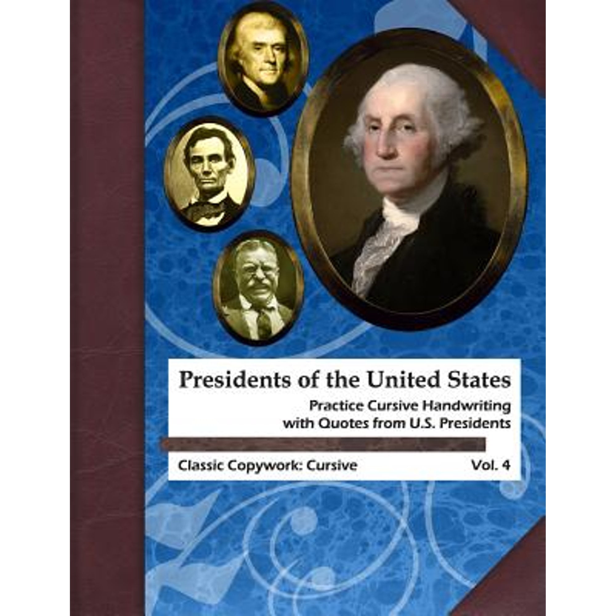 Pre-Owned Presidents of the United States: Practice Cursive Handwriting ...