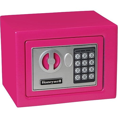 Honeywell 0.17 cu. ft. Steel Small Security Safe with Electronic Lock ...