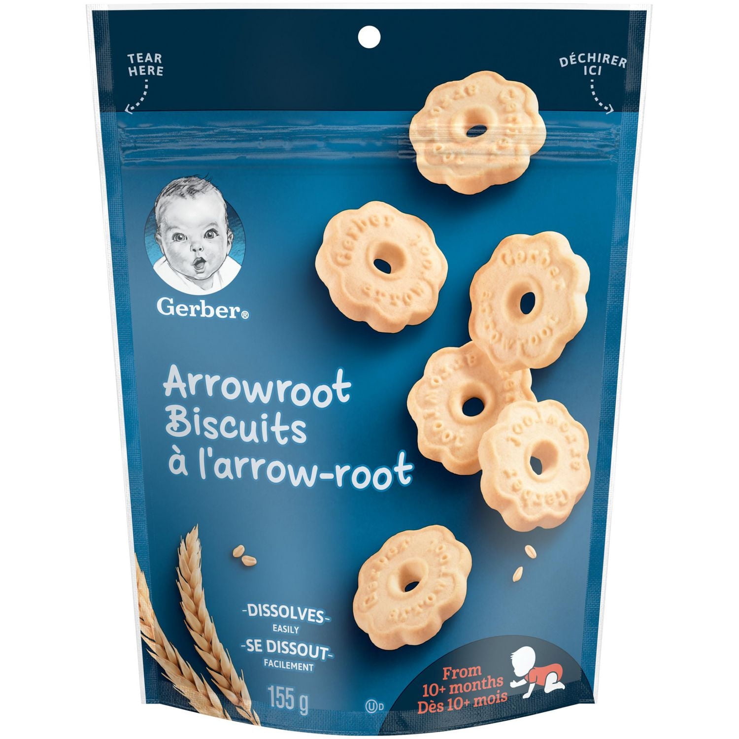 Click here for Gerber Arrowroot Biscuits  Baby Snacks 155 G 155 G prices