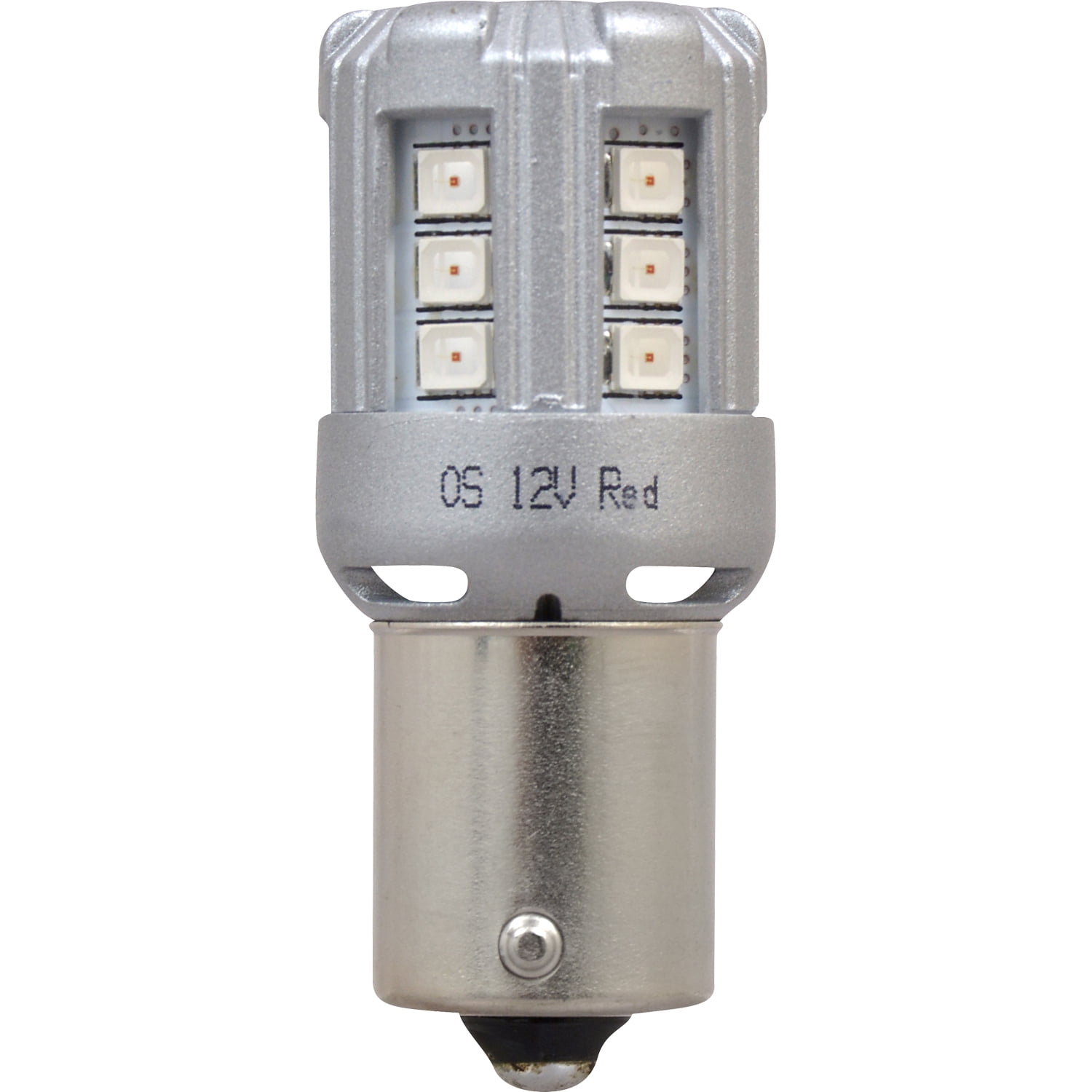 Foco LED Rojo Osram Sylvania 1156 Paquete de 2 Piezas 32958 | Walmart ...