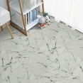 "Abyssaly 12"" x 12"" Peel & Stick White Marble Floor Tiles, Waterproof ...