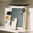 EMF Protection Drawstring Bag Silver Fiber Shielding Pouch for 5G WiFi ...