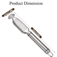 2-in-1 Stainless Steel Fish Scaler + Ginger Grater, Multifunction ...