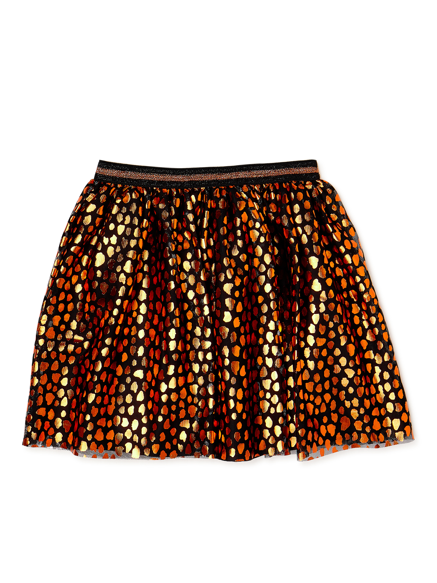 Way To Celebrate Girls Halloween Foil Mesh Skirt Walmart Way To Celebrate Girls Halloween Foil Mesh Skirt Walmart