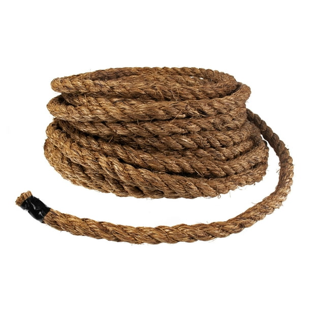 West Coast Paracord Natural Fiber Manila Rope - 50 Feet of 5/8 Inch ...