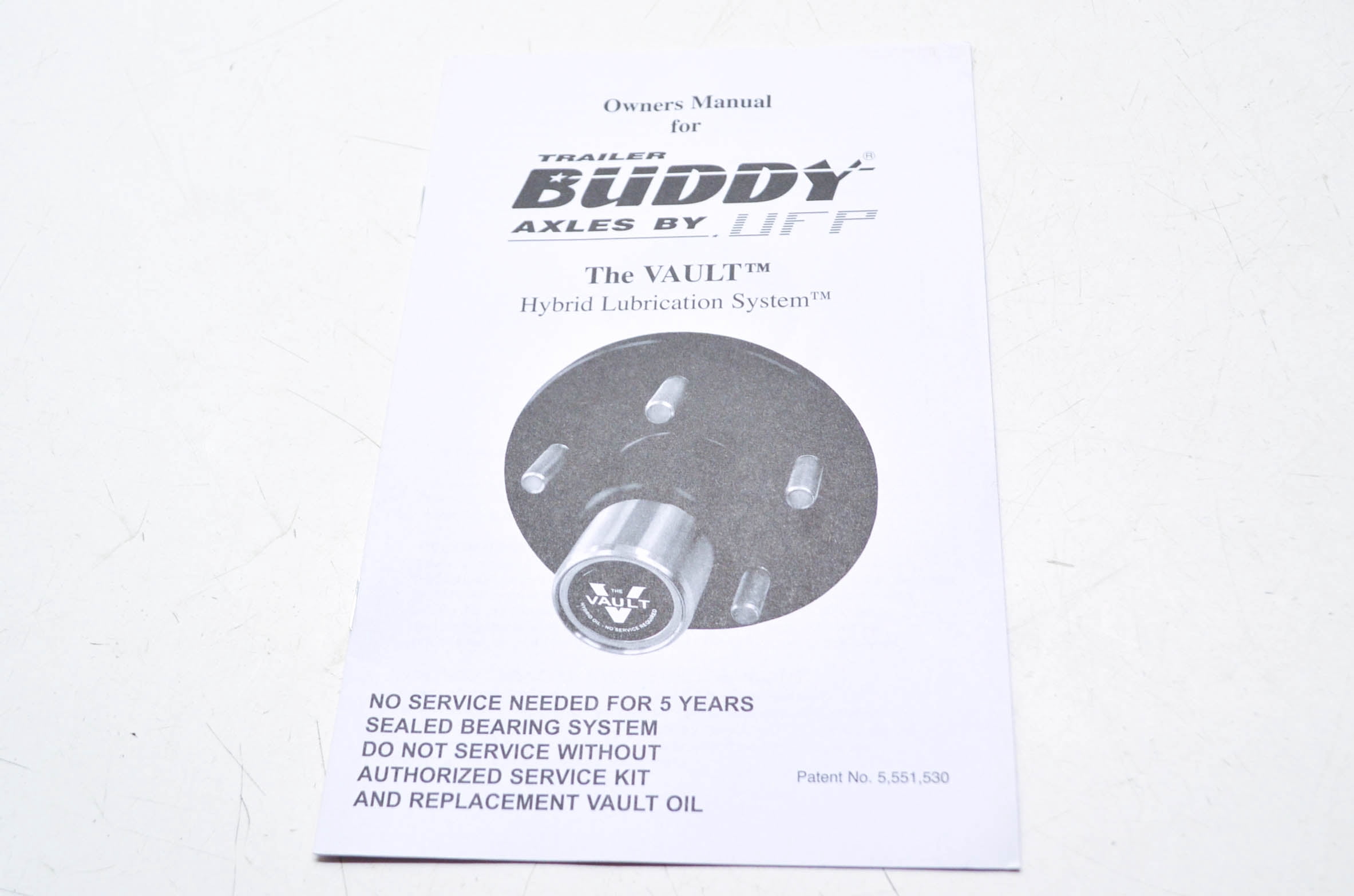 Trailer Buddy 33129 The Vault Hybrid Lubrication System Owner's Manual ...