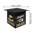 6Pcs Graduation Candy Boxes, Graduation Cap Shaped Paper Treat Boxes ...