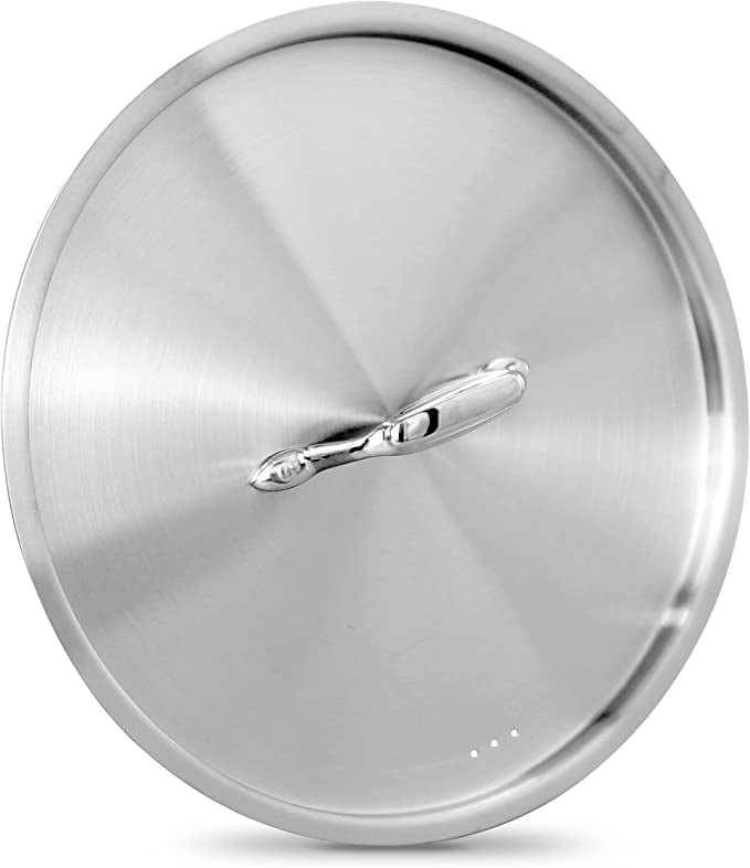 NutriChef Lid for 14/16-Quart Stockpot - Stainless Steel Kitchen ...