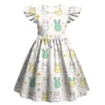 Easter Dresses For Girls Summer Girl Dresses Cute Easter Eggs Bunnies ...
