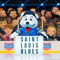 Bleacher Creatures St. Louis Blues Louie 10" Mascot Plush Figure ...