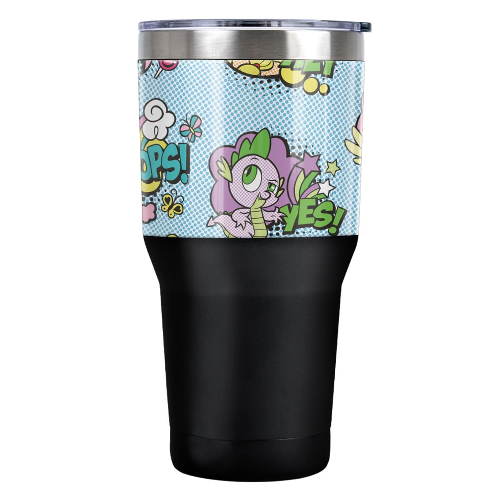 My Little Pony TV Pony Comic Stainless Steel Tumbler 30 oz Coffee ...